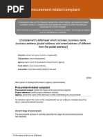 Blacklisting Order for Procurement Violations | PDF