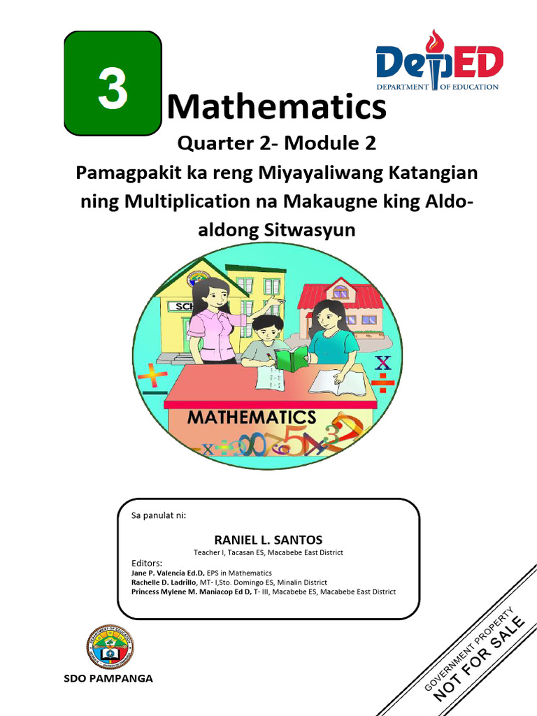 MATH3 - Q2 - Week2 - Kapampangan - Pamagpakit Ka Reng Miyayaliwang... 10 Pages | PDF