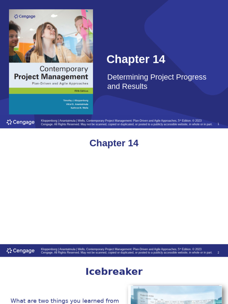 Chapter 14 Lecture Notes | PDF | Project Management Chapter 14 Lecture Notes | PDF | Project Management