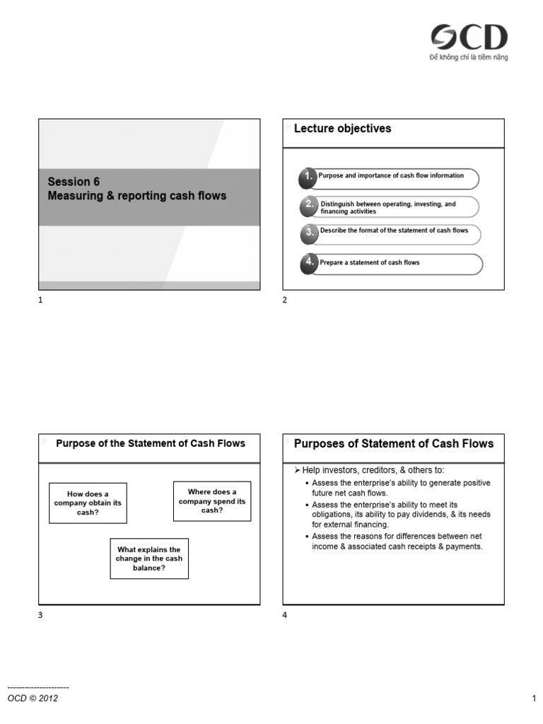Cash flow | PDF | Cash Flow Statement | Expense