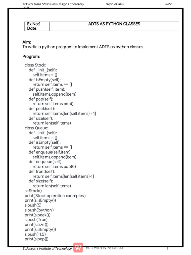 Cycle 1 | PDF | Queue (Abstract Data Type) | Computing
