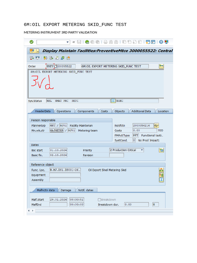 Oil Export Metering Skid Calibration Guide | PDF | Identity Document ...