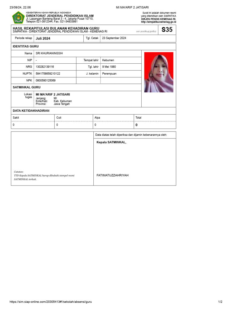 S35 Juli 2024 Sri | PDF