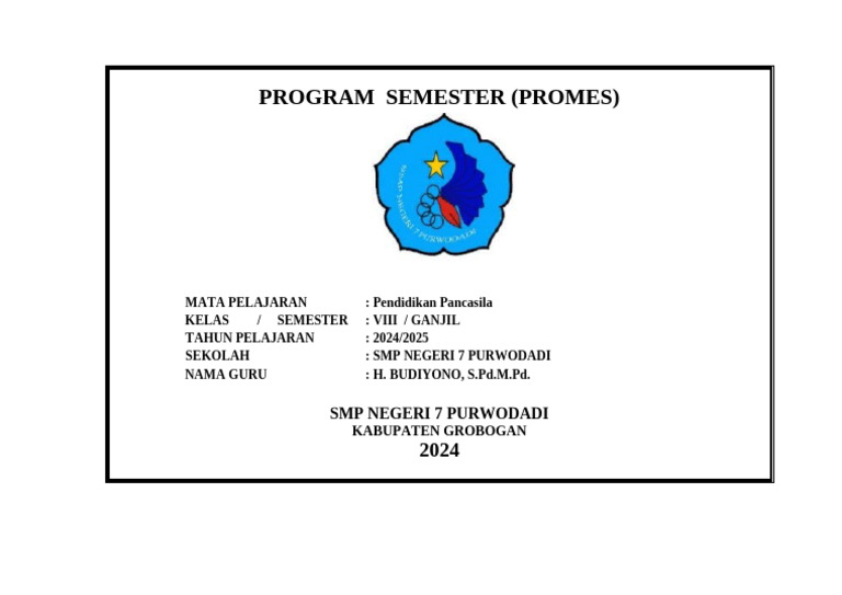 Cover Program Horisontal A4 | PDF