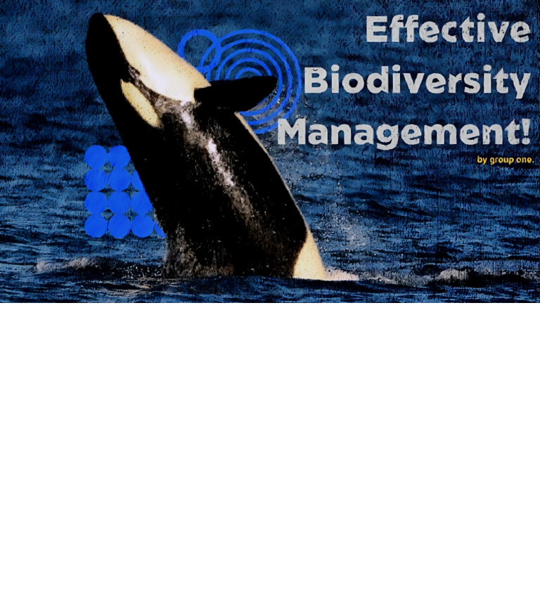 Effective Biodiversity Management Science f2 | PDF