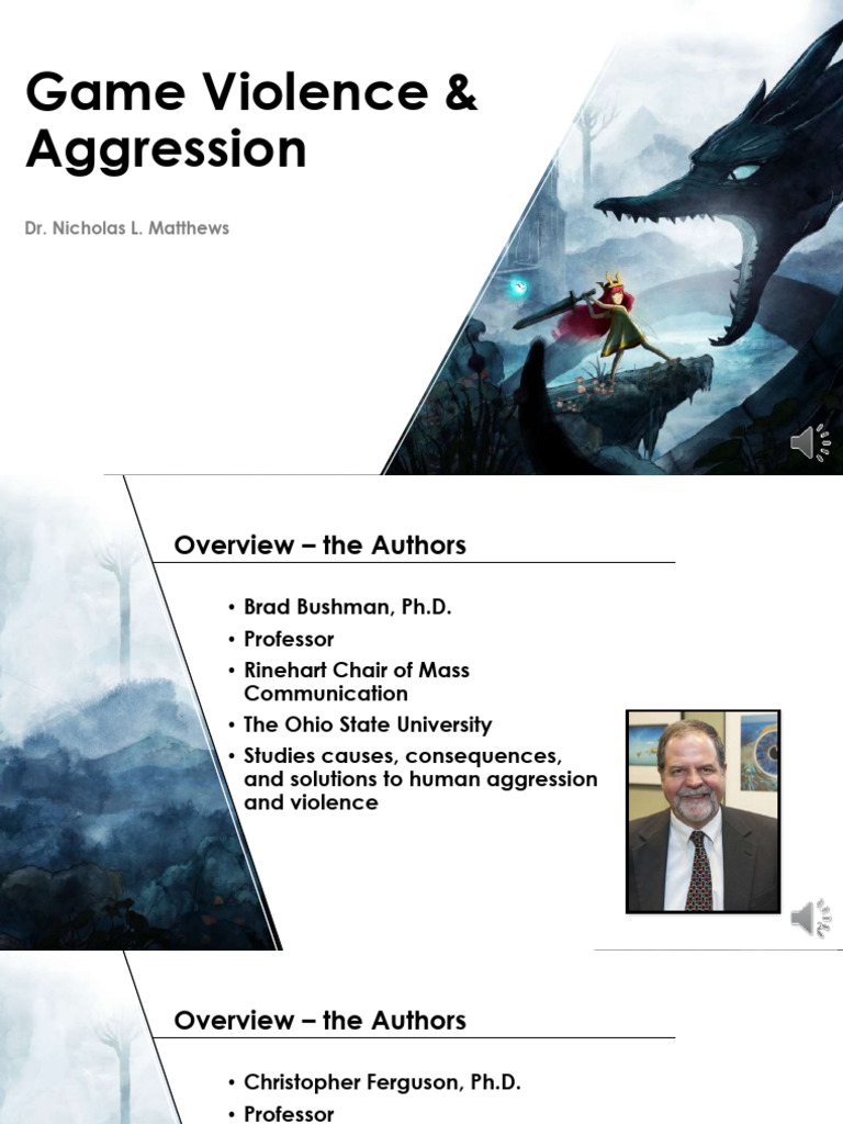 Game Violence and Aggression | PDF | Aggression | Behaviorism