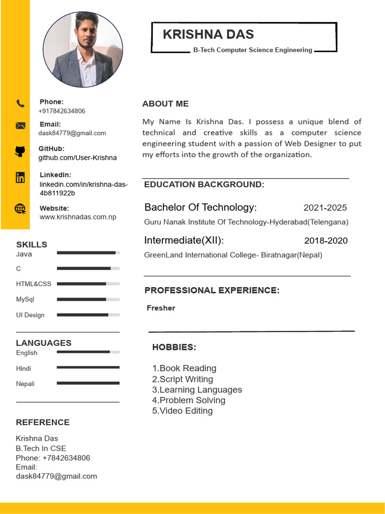 Resume - Old | PDF