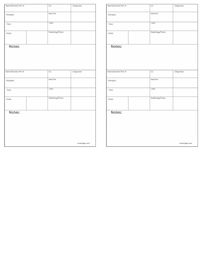 ER Report Sheet | PDF