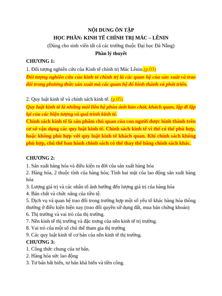 ND Ôn Tập HK2 2021 2022. KTCT | PDF