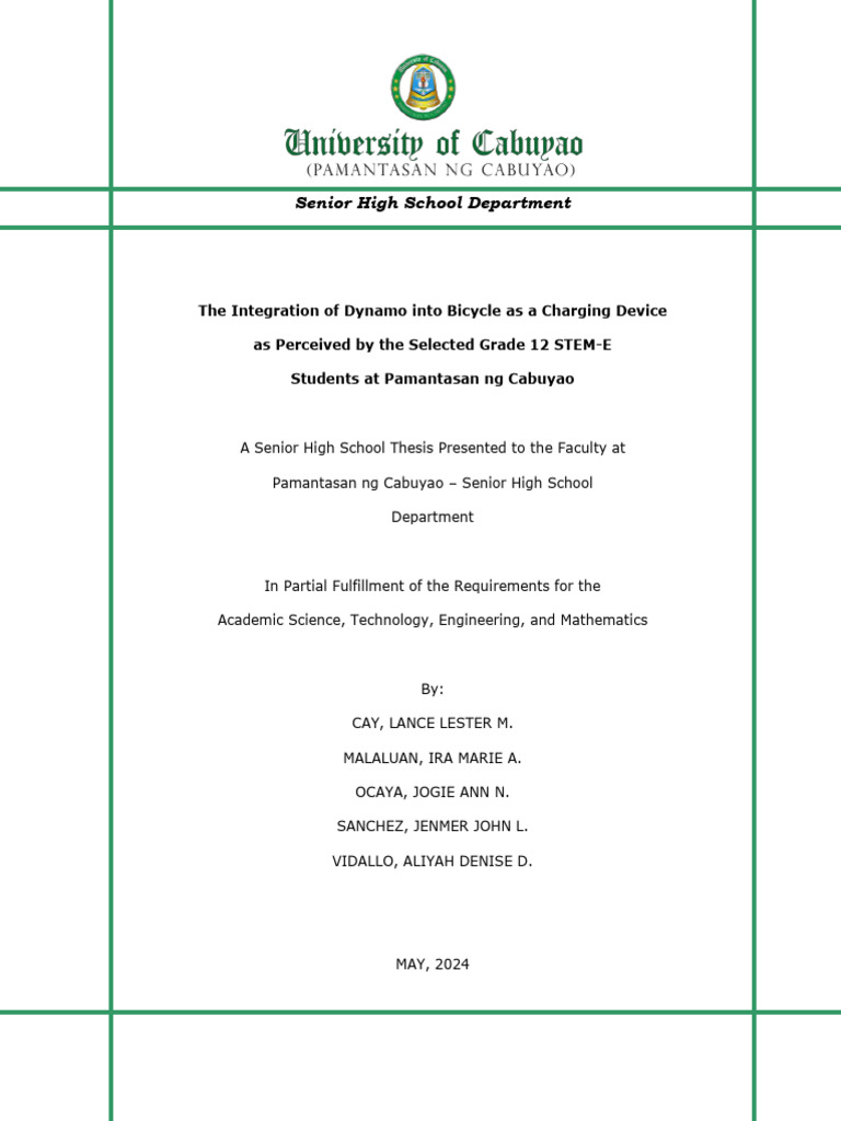 Group 8 Final Manuscript | PDF | Renewable Energy | Sustainable Energy