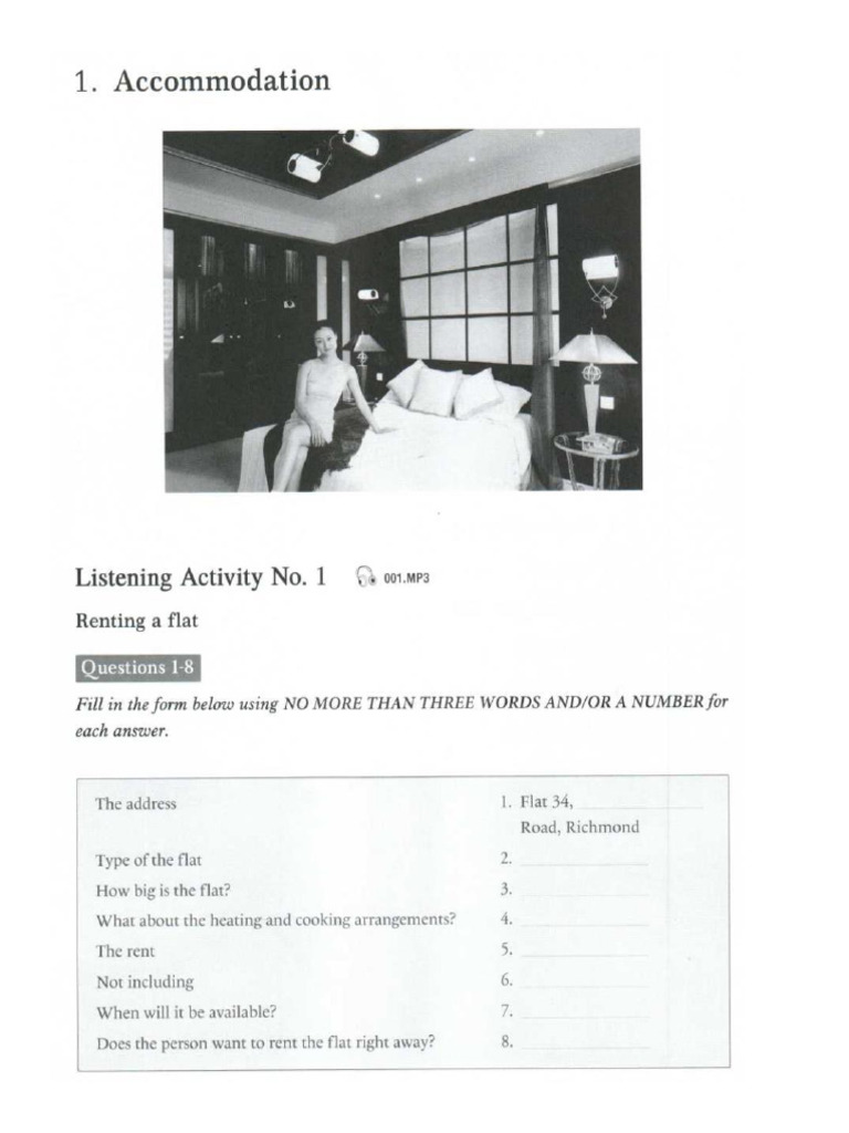 Listening Practice 1 | PDF