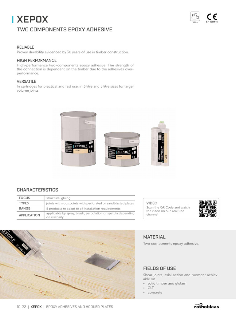 2022 10 Xepox en | PDF | Adhesive | Epoxy