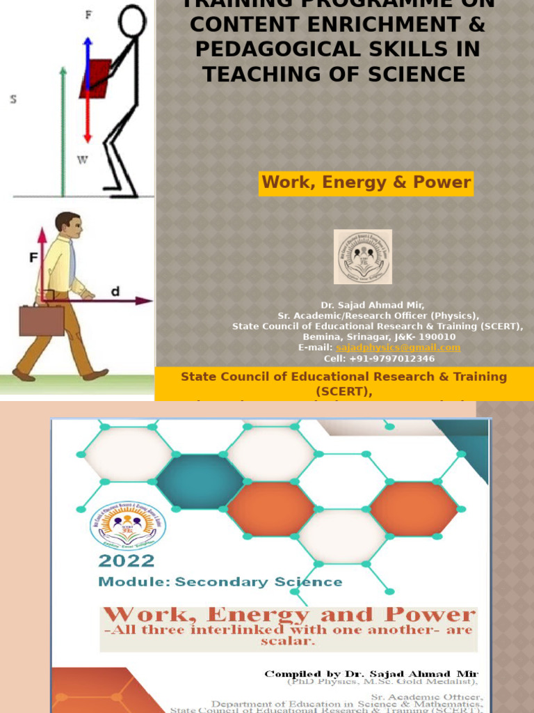CEPS Work Energy Power | PDF