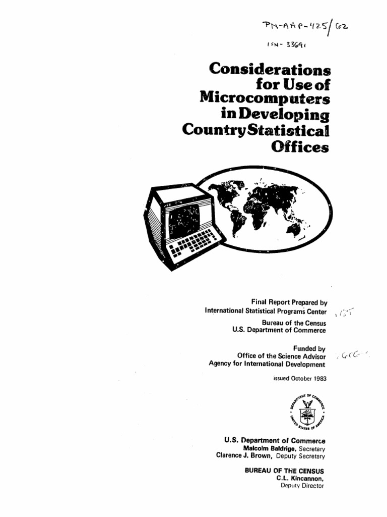 Microcomputers in Developing Countries | PDF | Microcomputers ...