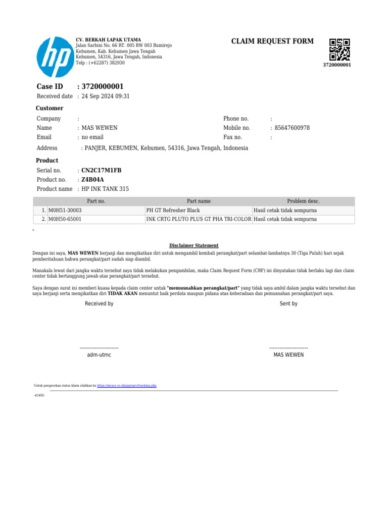 Sarc SRF 3720000001 | PDF