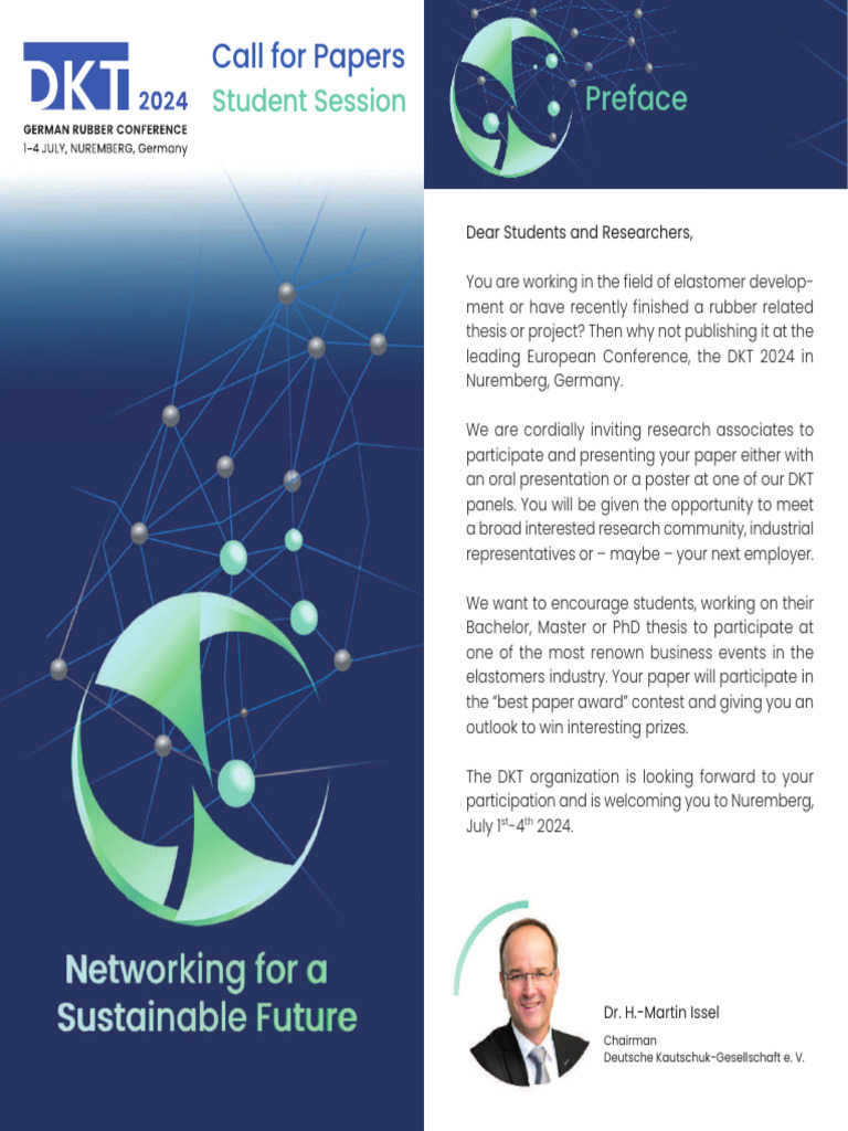 Call for Papers: DKT 2024 Conference | PDF