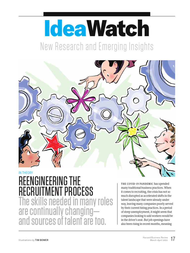 Reengineering The Recruitment Process | PDF | Recruitment | Employment