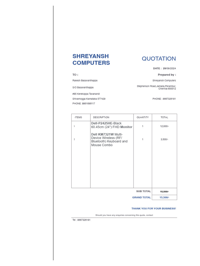 Rakesh Computer | PDF