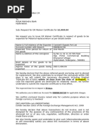 ICEGATE Authorization Letter Format | PDF