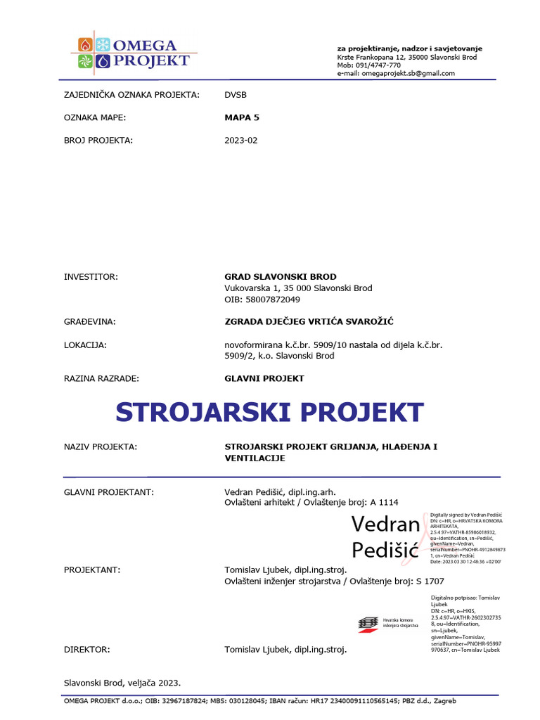 DVSB - Mapa 5-Strojarski Projekt GHV - DP | PDF