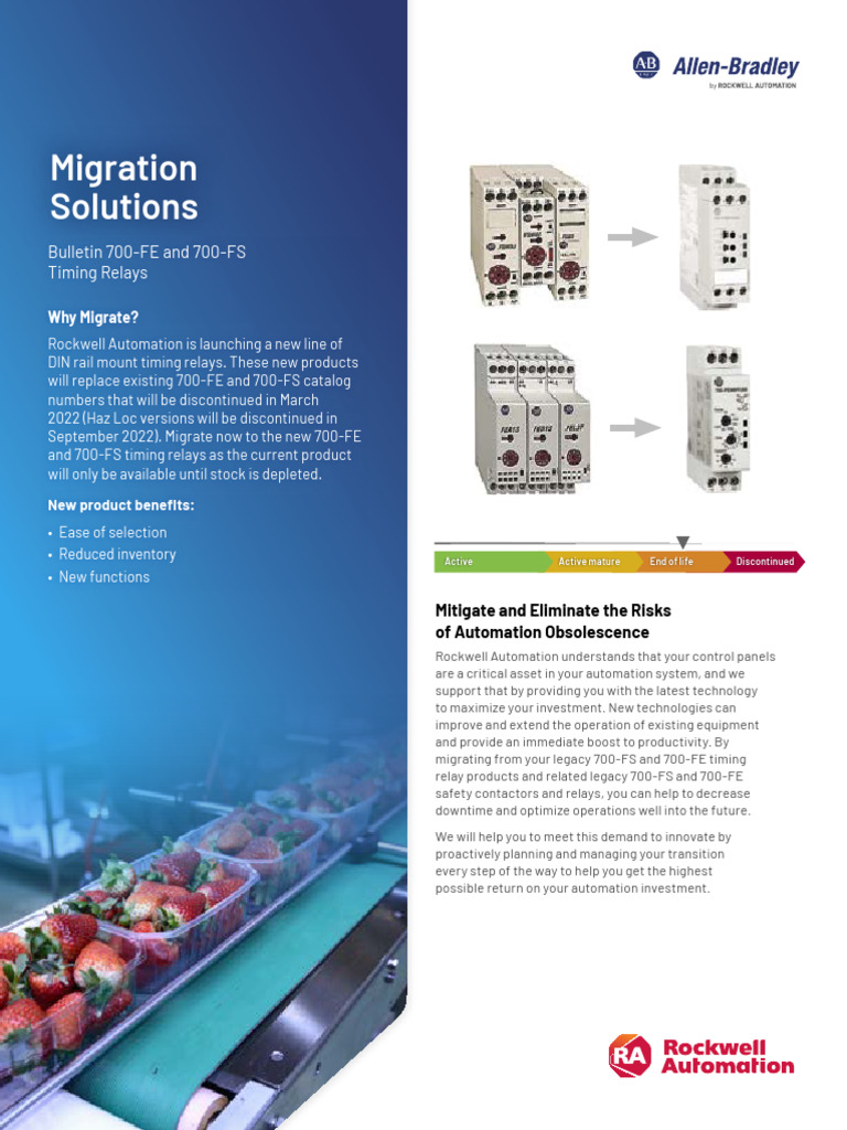 Rockwell 700-FS Timing Relays Update | PDF | Automation | Relay