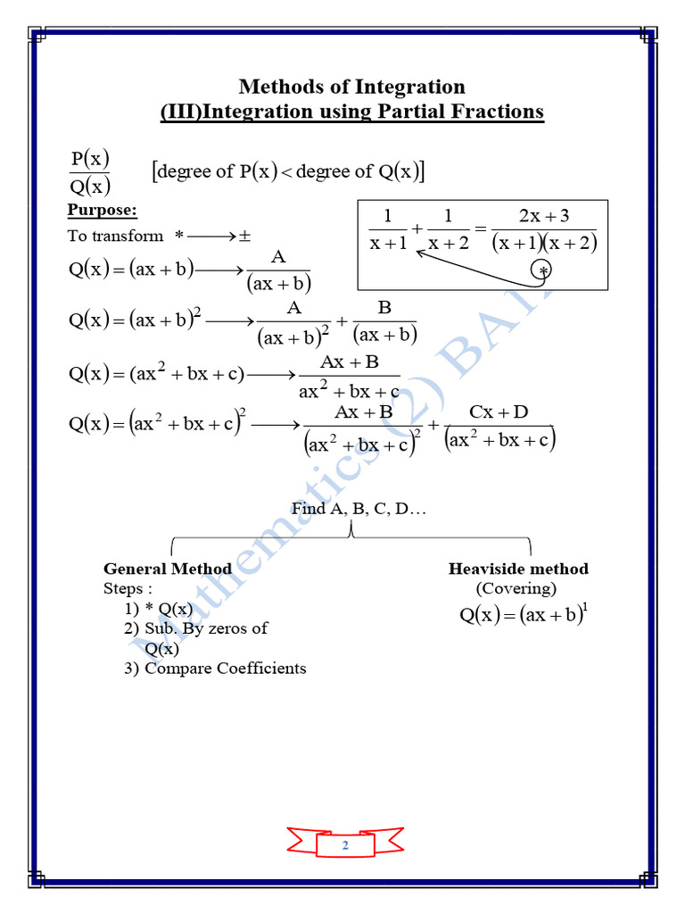 Lec No.7 | PDF | Algebra