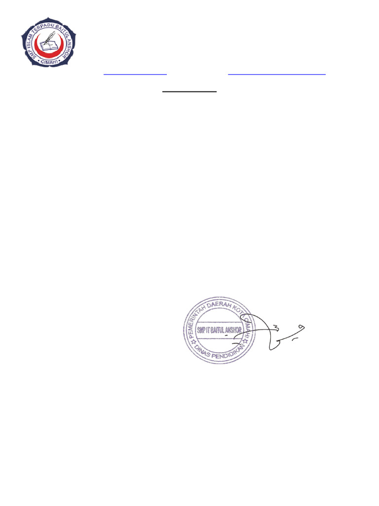 Surat Tugas Agus | PDF