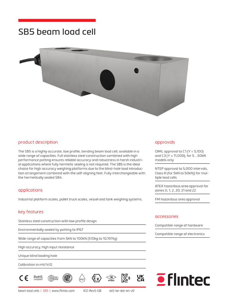 Sb5 Datasheet en 988959cf0d | PDF | Electrical Resistance And ...