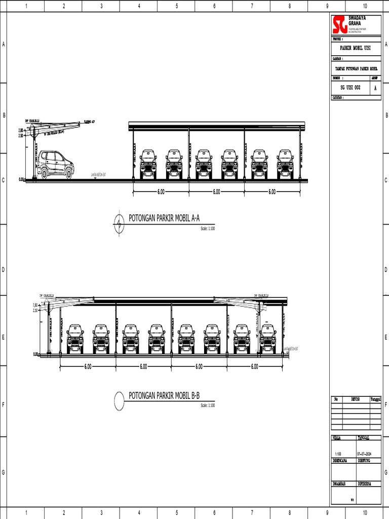 LAyout Parkir Mobil-Pot2 | PDF