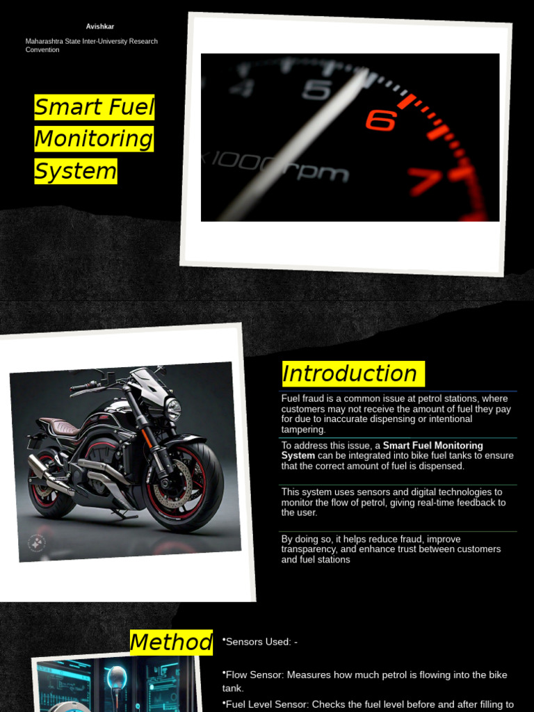 Smart Fuel Monitoring System | PDF | Filling Station | Gasoline