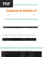 Instrucciones de Instalacion y Activacion de Multisim | PDF