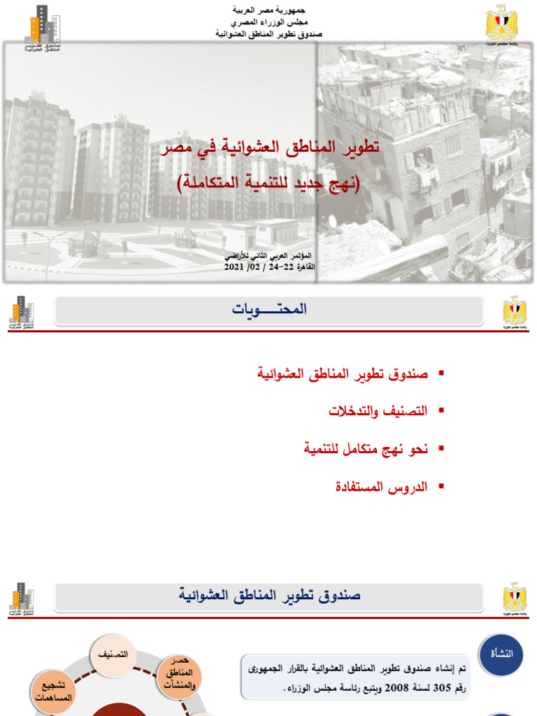 Masterclass7 Slums in Egypt Egypt | PDF