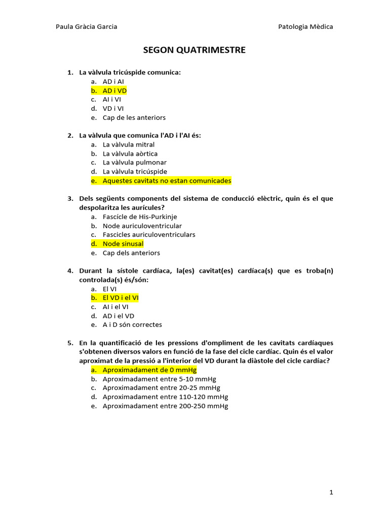 Patologia Mã Dica Segon Quatri | PDF