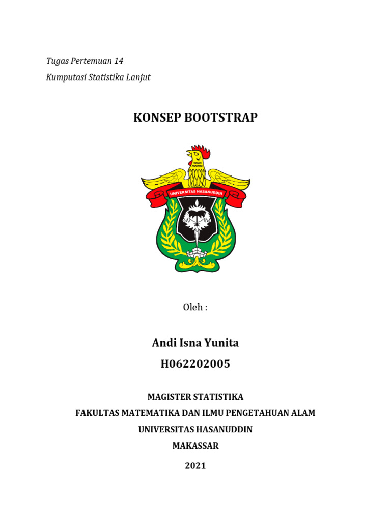 Metode Bootstrap dalam Statistika | PDF