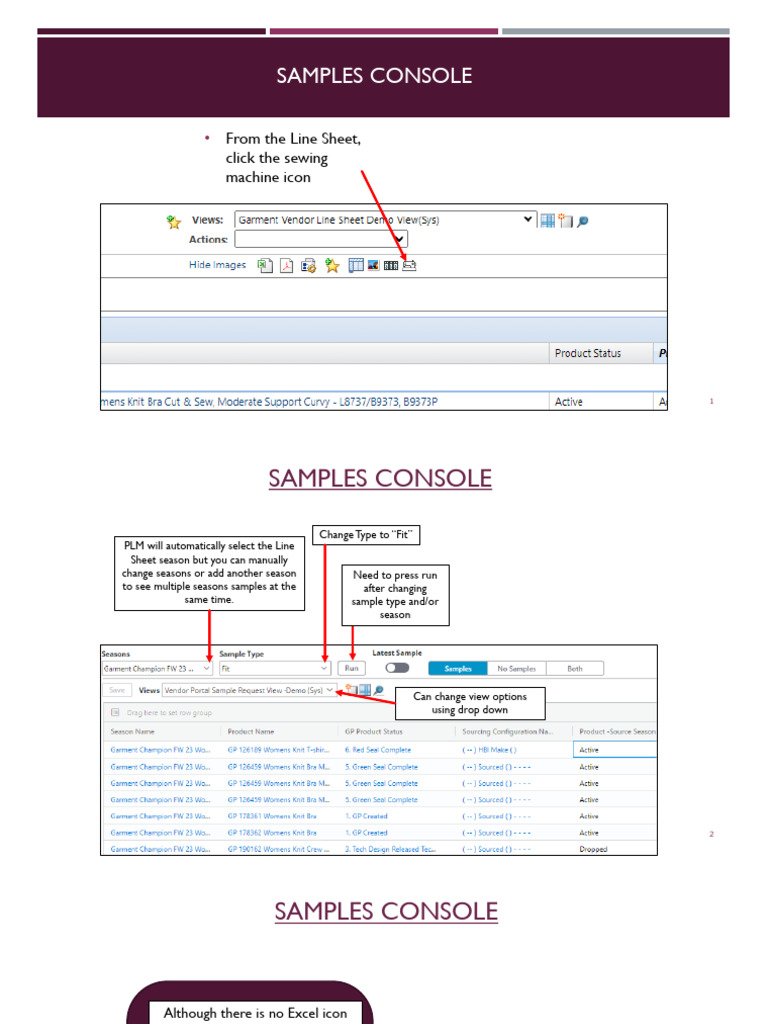 Samples Console Navigation 3.7.24 | PDF
