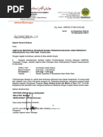 Surat Pindaan Tarikh PSRA 2025 | PDF