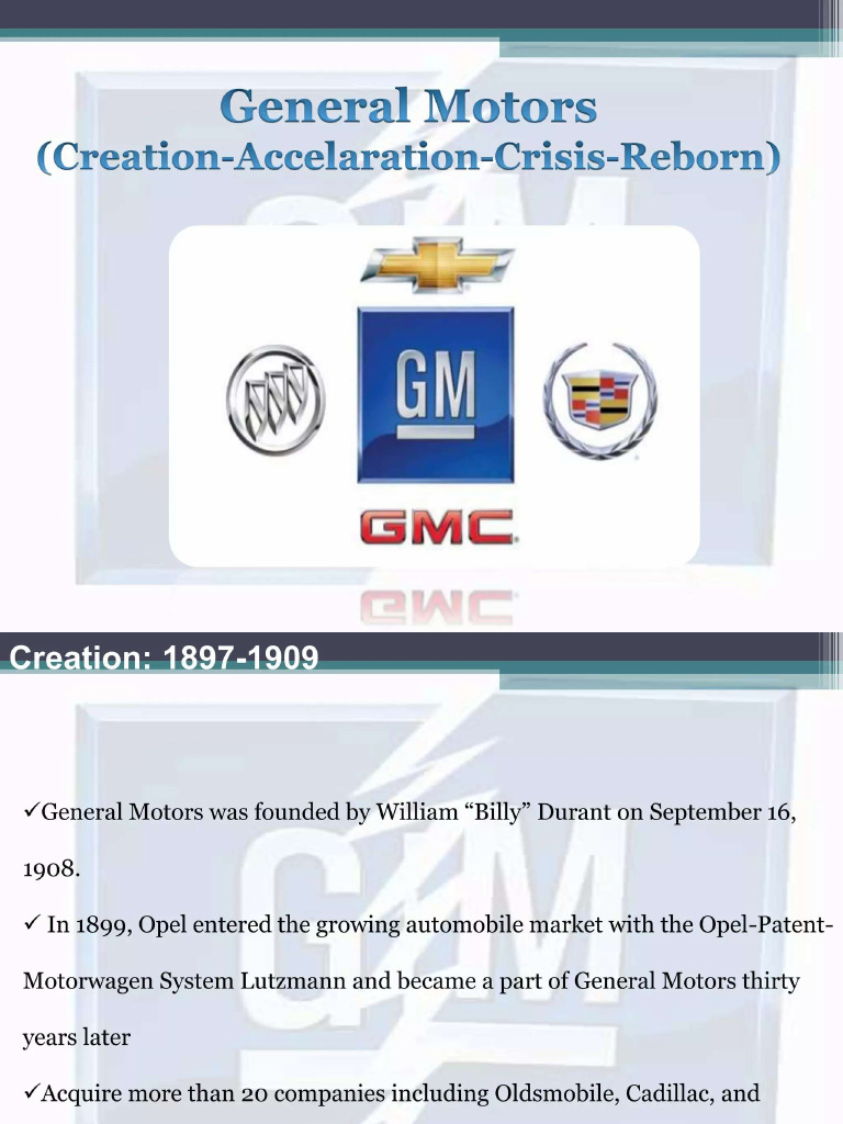 Casestudy General Motors | PDF