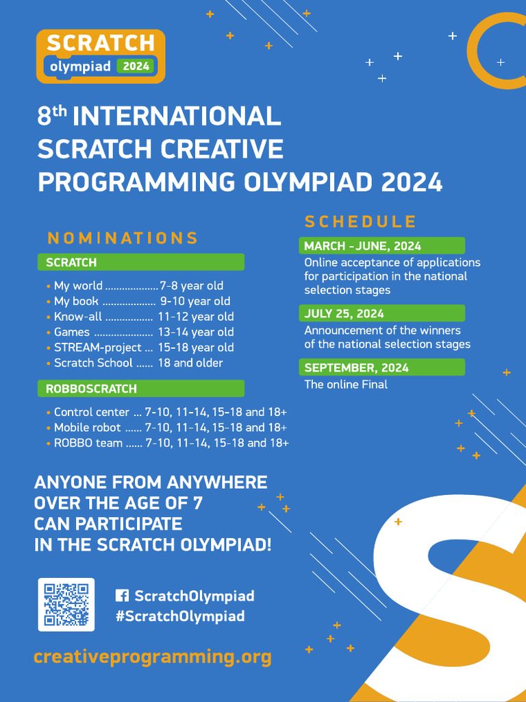 ScratchOlympiad-2024 Poster en Upd0403 | PDF