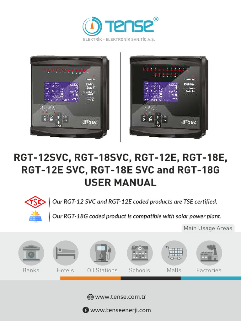 DK 94 7 RGT 12 SVC - Eng | PDF | Capacitor | Ac Power
