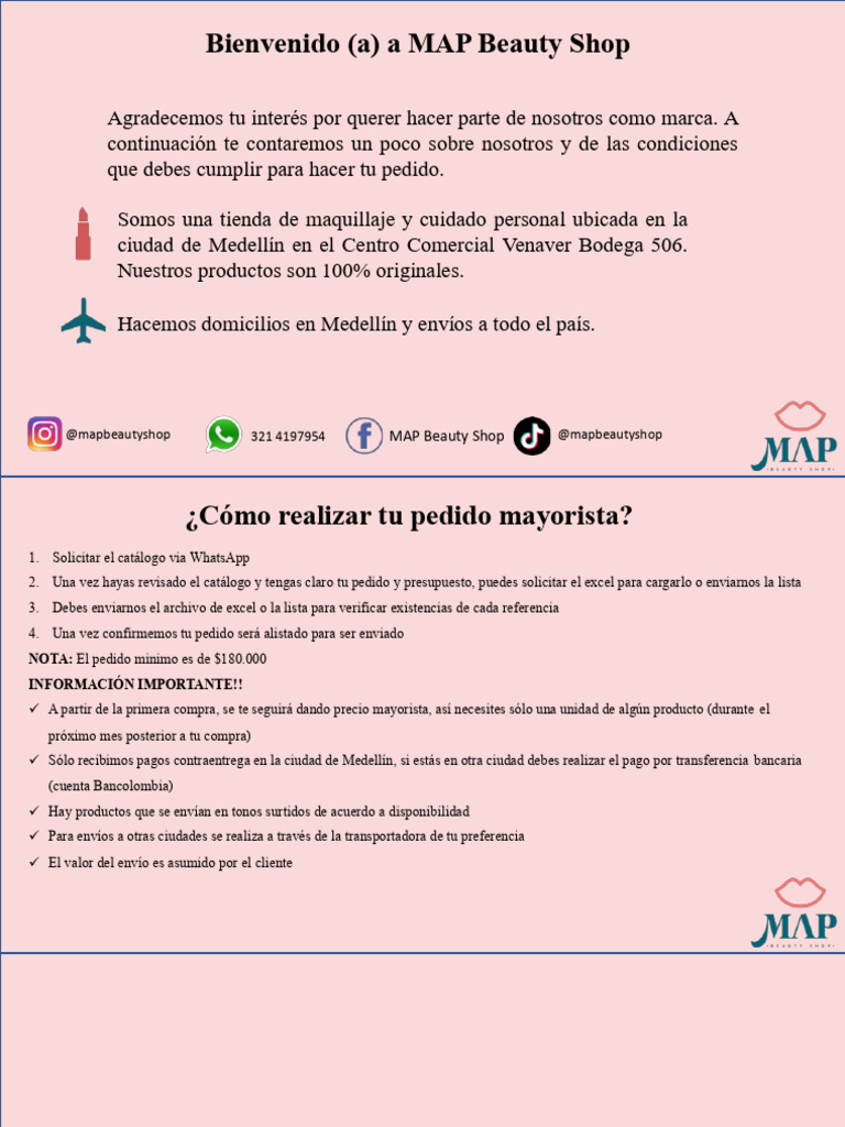 Catalogo MAP Beauty Shop | PDF