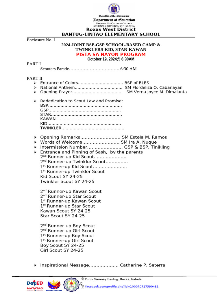 For Scouting | PDF | Scouting And Guiding | Outdoor Recreation