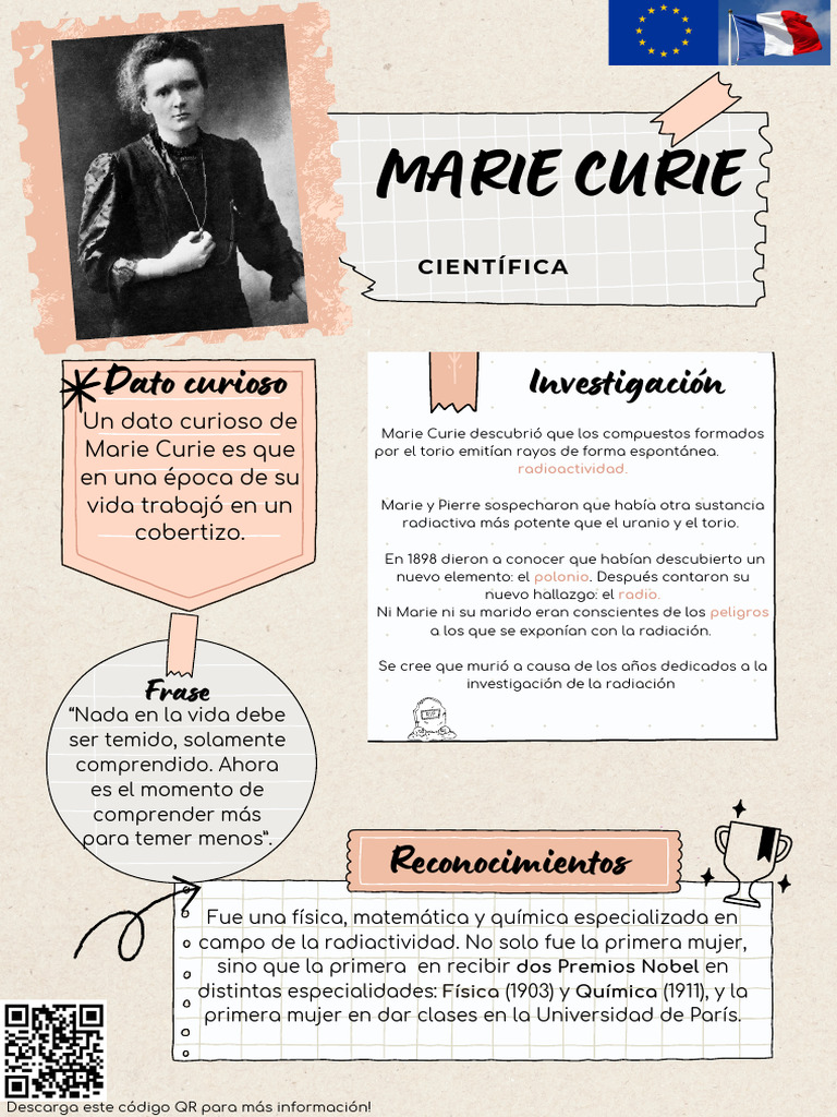Descubrimientos de Marie Curie | PDF