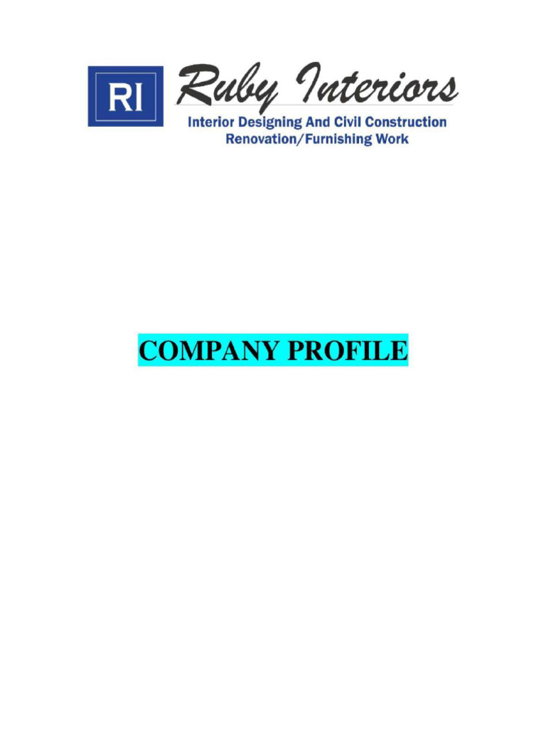 Ruby Interior PROFILE | PDF