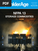 NFPA 13 2019 Cheat Sheet | PDF | Technology & Engineering