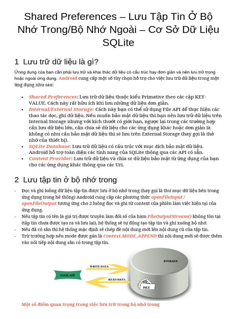 Buoi 6 - LuuTruDuLieu - InternalExternalStorage-3 | PDF