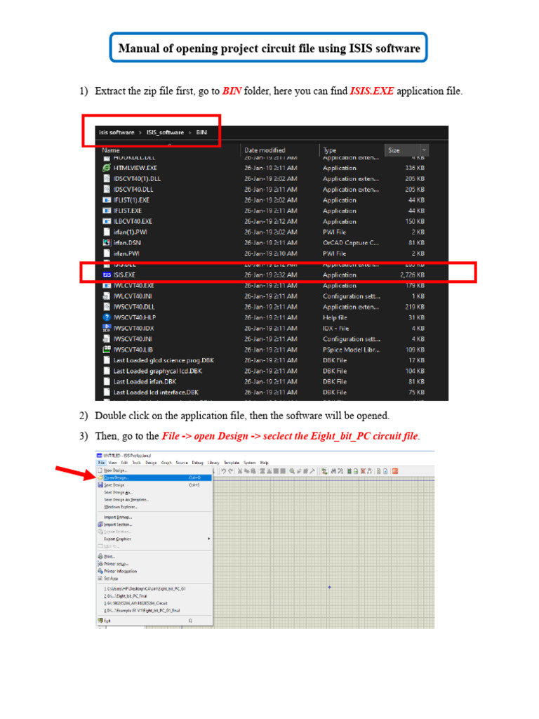 Manual For Isis Software | PDF | Computers