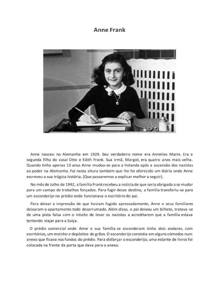Anne Frank | PDF