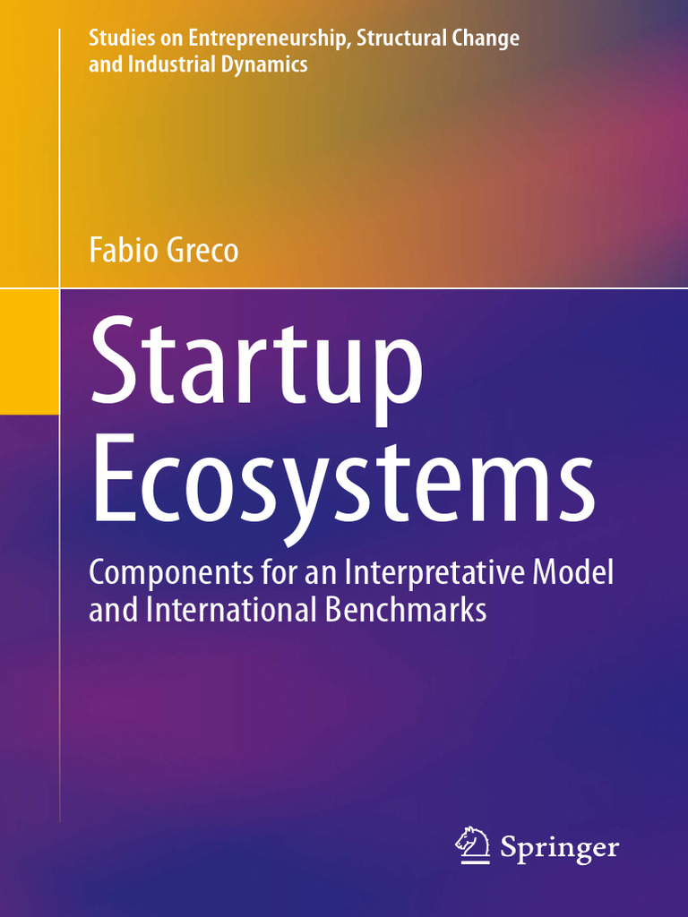 Startup Ecosystems - Fabio Greco | PDF | Startup Company | Small Business & Entrepreneurs
