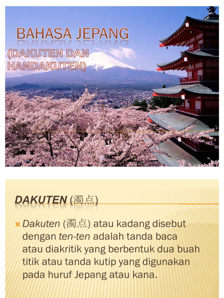 Dakuten Dan Handakuten | PDF