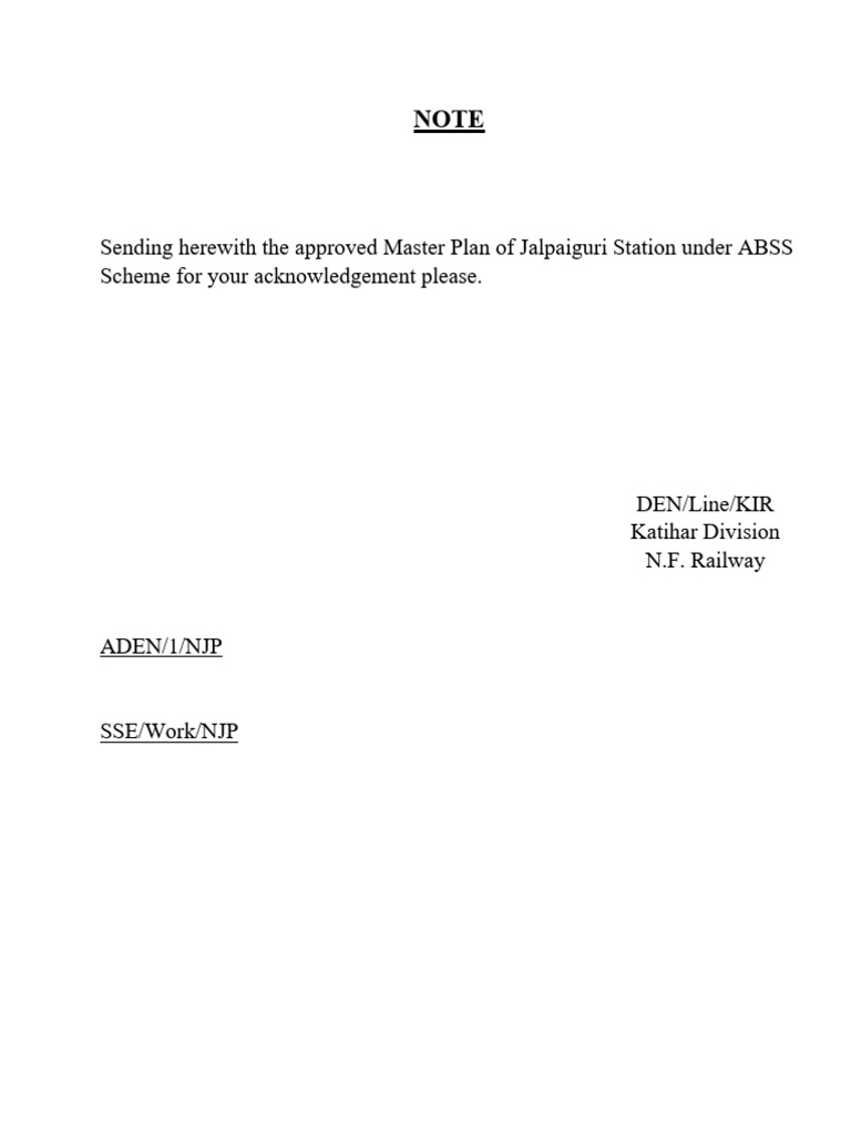NJP Plans | PDF | Technology & Engineering